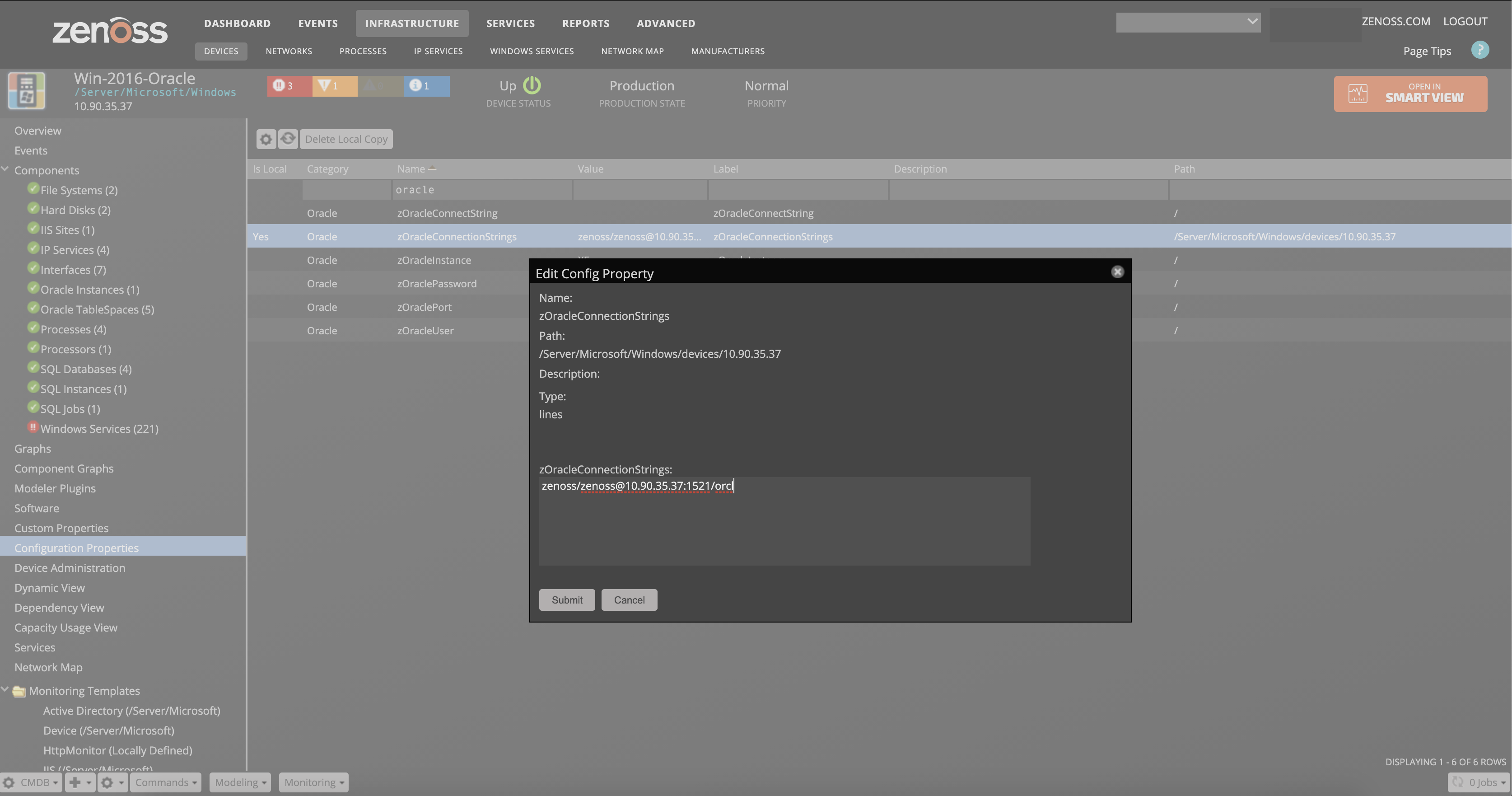 Database Monitor - ZenPack Documentation